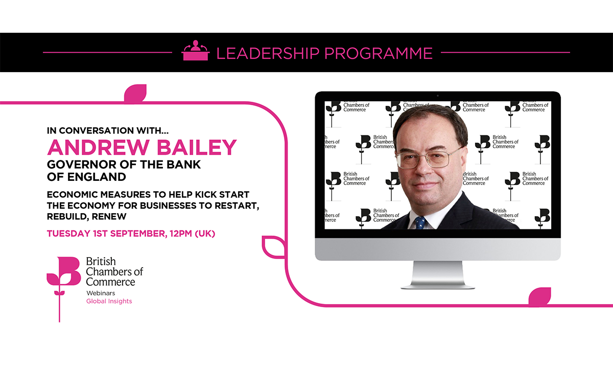 In conversation with The Governor of the Bank of England, Mr Andrew ...