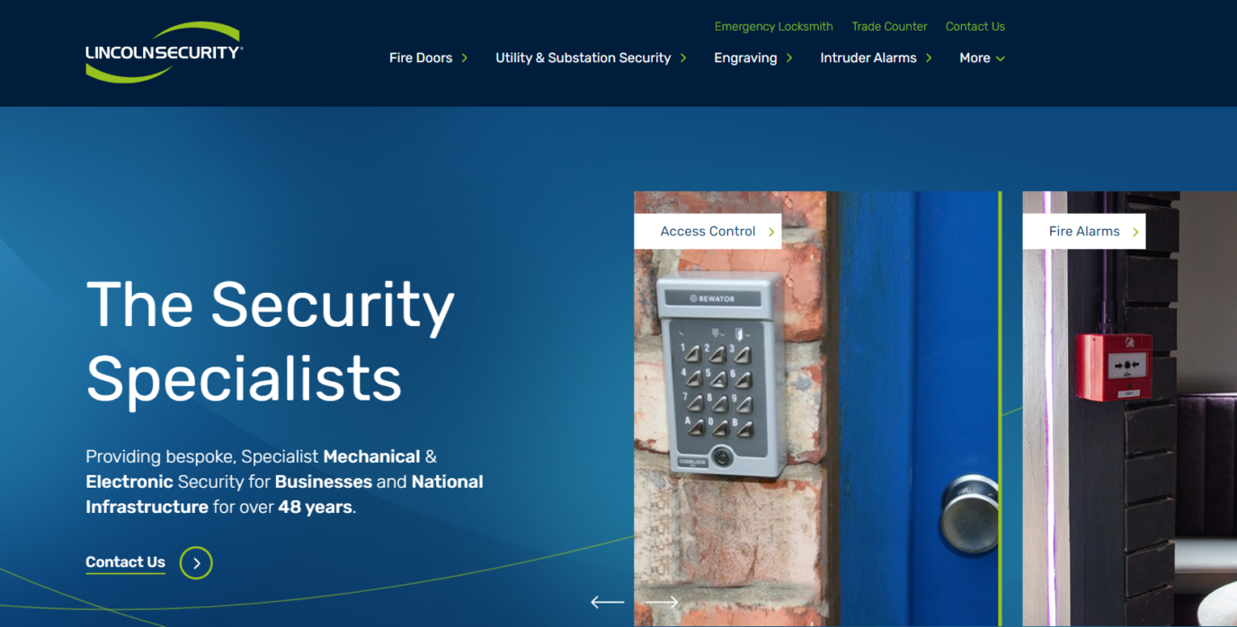 Lincoln Security Launch New Website - Lincolnshire Chamber of Commerce