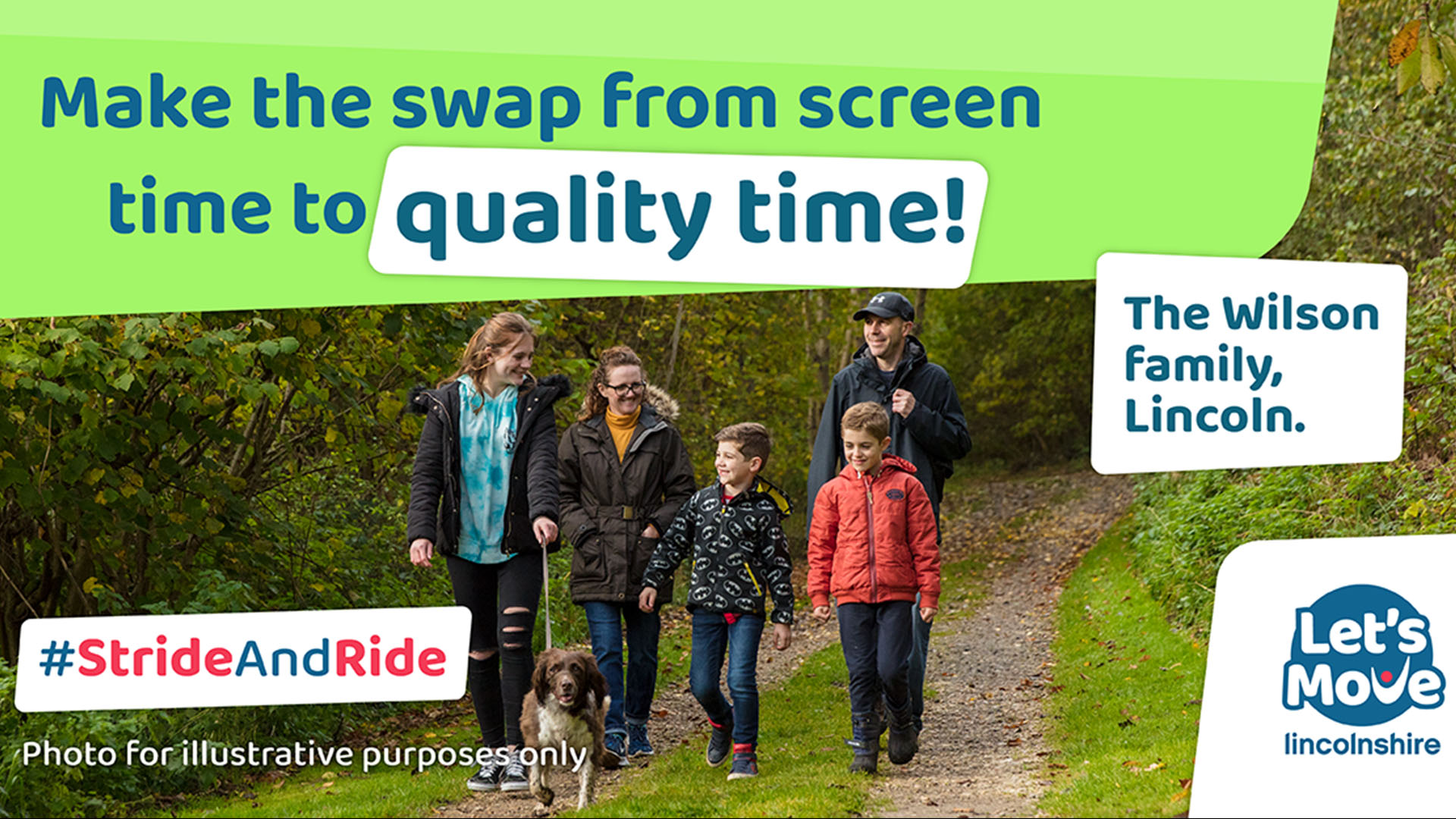 A new campaign from Active Lincolnshire, #StrideAndRide, launched to ...