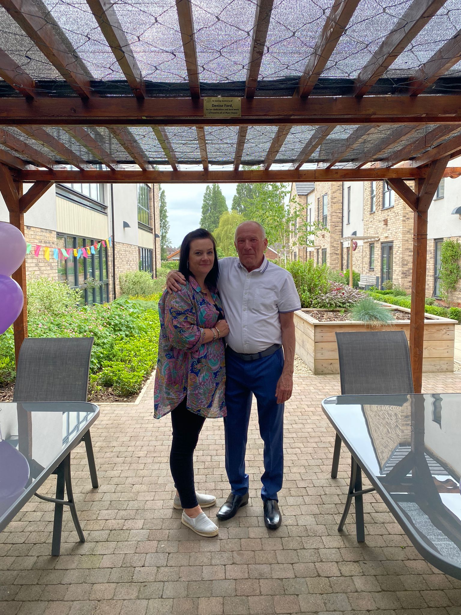 Myos House residents raise funds to get their garden summer ready ...